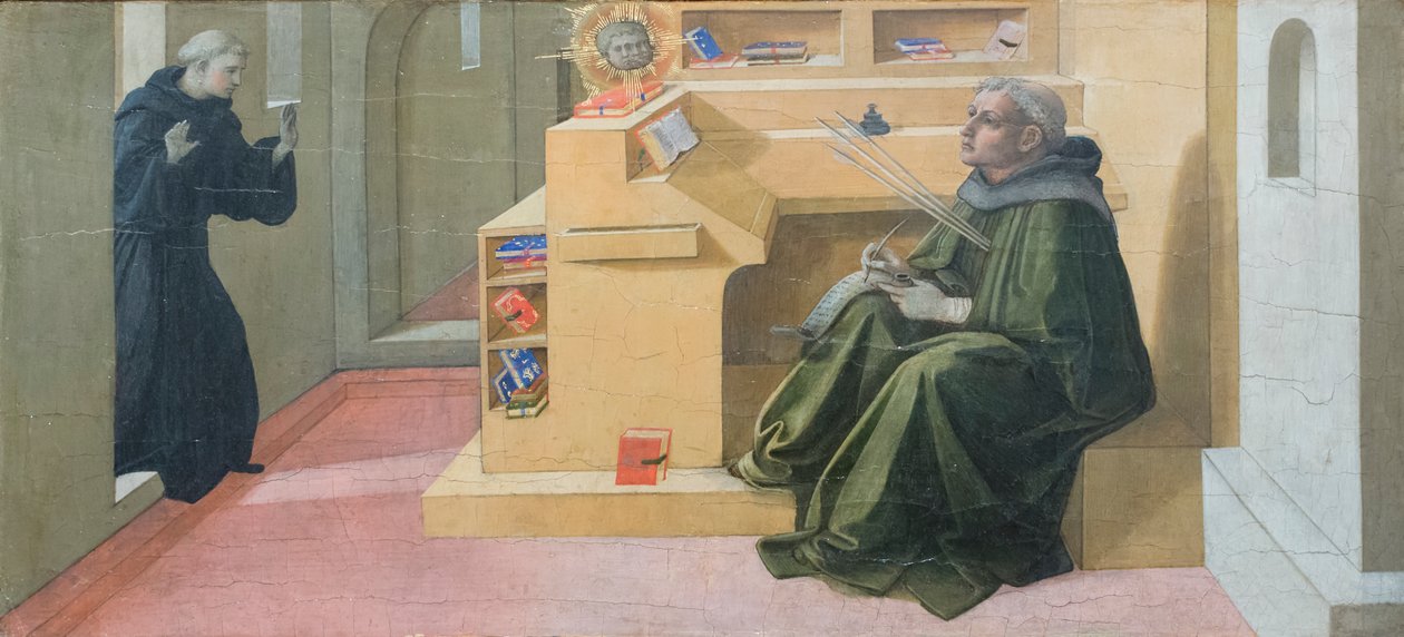 St Augustine's Vision of the Trinity by Filippo Lippi