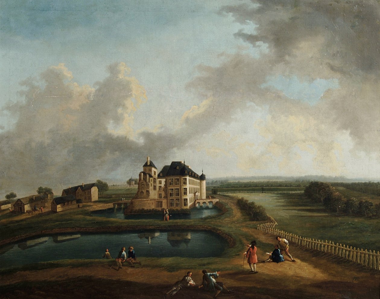 Flemish Castle by Flemish School: Buy fine art print