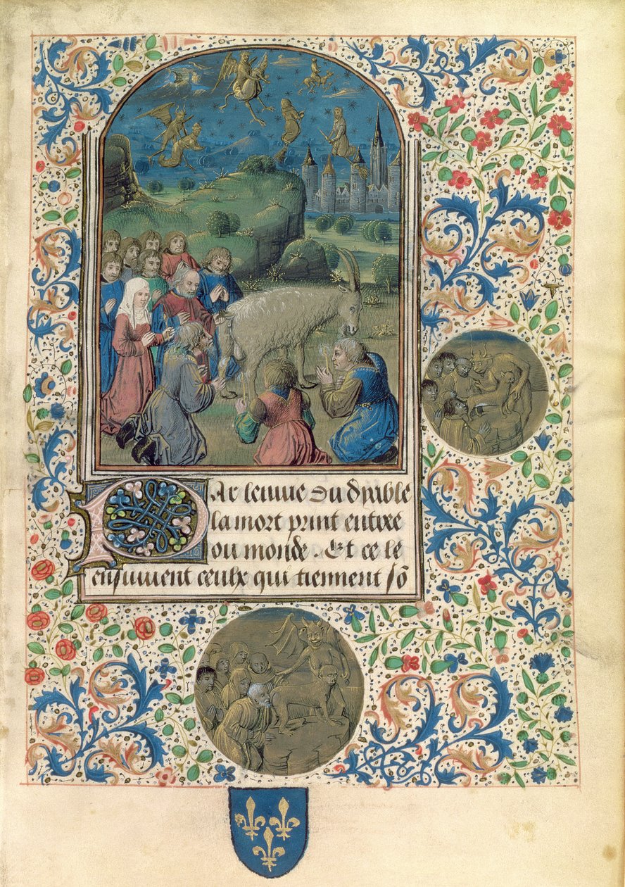 Witches or Heretics Worshipping the Devil in the Form of a Goat