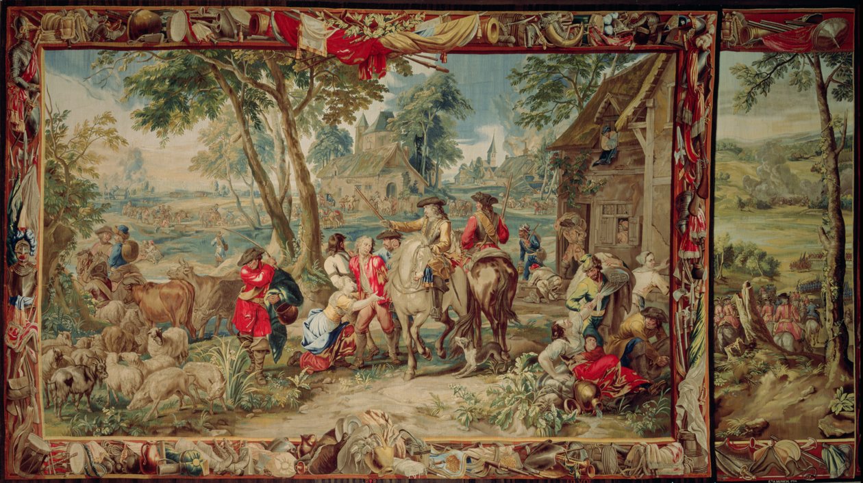Pillage, from The Military Science series, Workshop of Judocus de Vos
