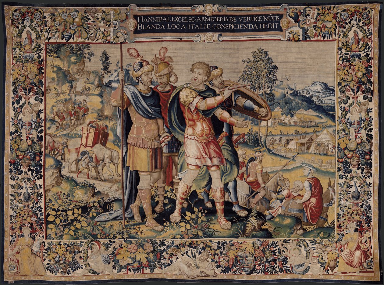 The History of Hannibal, c.1570 by Flemish School