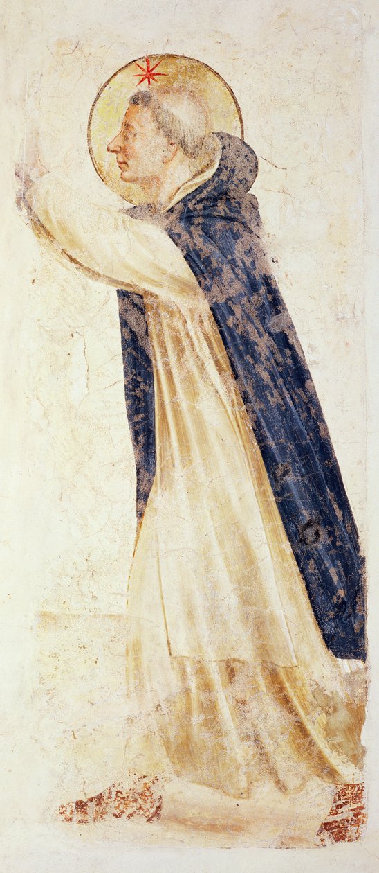 St. Dominic by Fra Angelico: High-quality fine art print