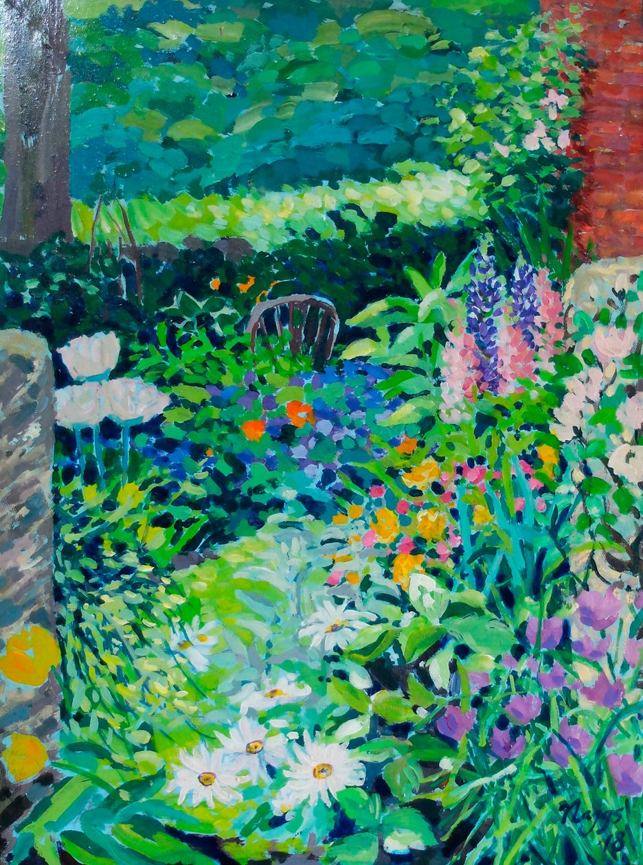 English Country Garden, 2018 by Frances Naggs