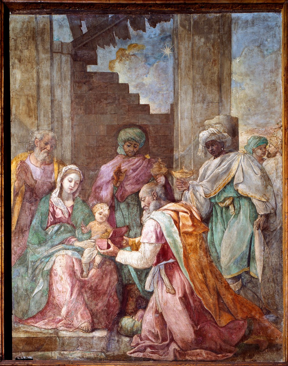 Adoration of the Magi by Francesco Cozza: Fine art print