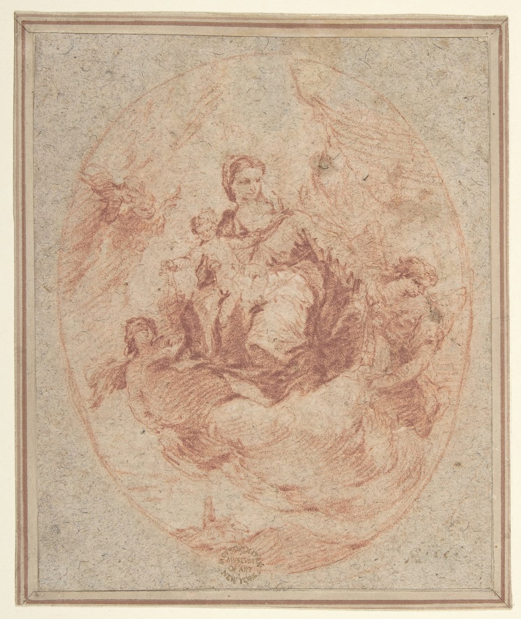 The Virgin and Child Holding Scapulars, 1712-93