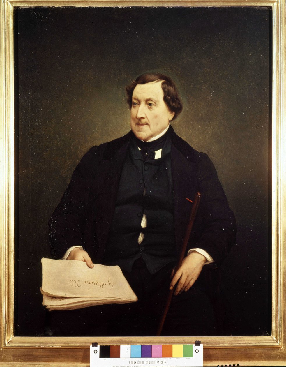 Portrait of Gioacchino Rossini - by Hayez, Brera Museum, Milan