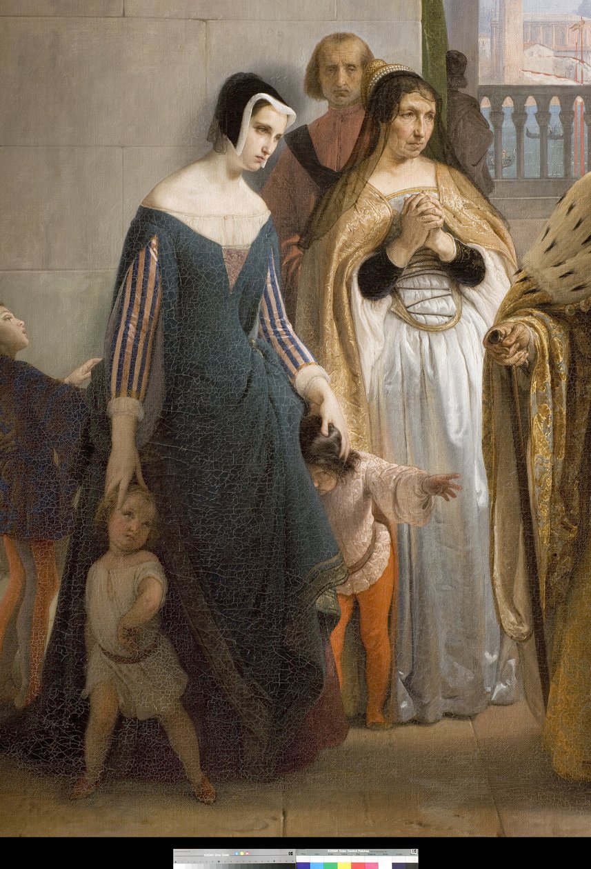 The Last Meeting Between Jacopo Foscari and His Family Before Being Exiled