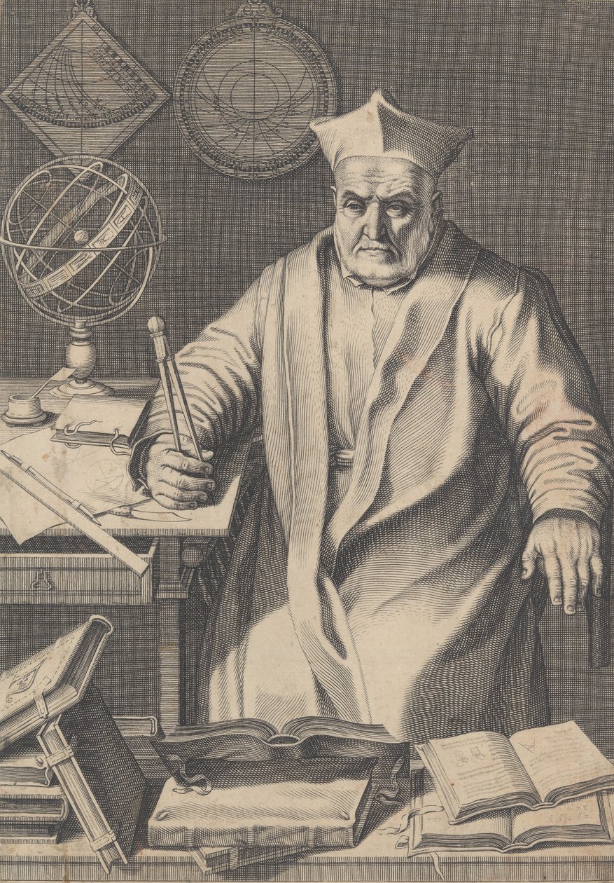 Portrait of Cardinal Christopher Clavius, 1606