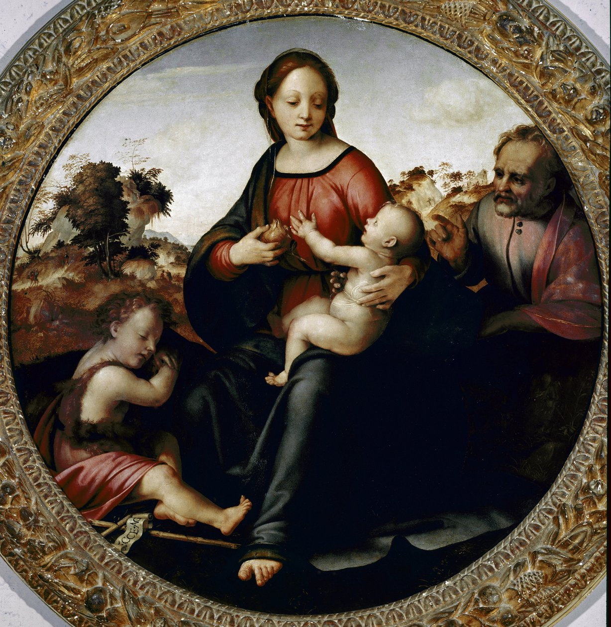 Holy Family with the Little St John the Baptist