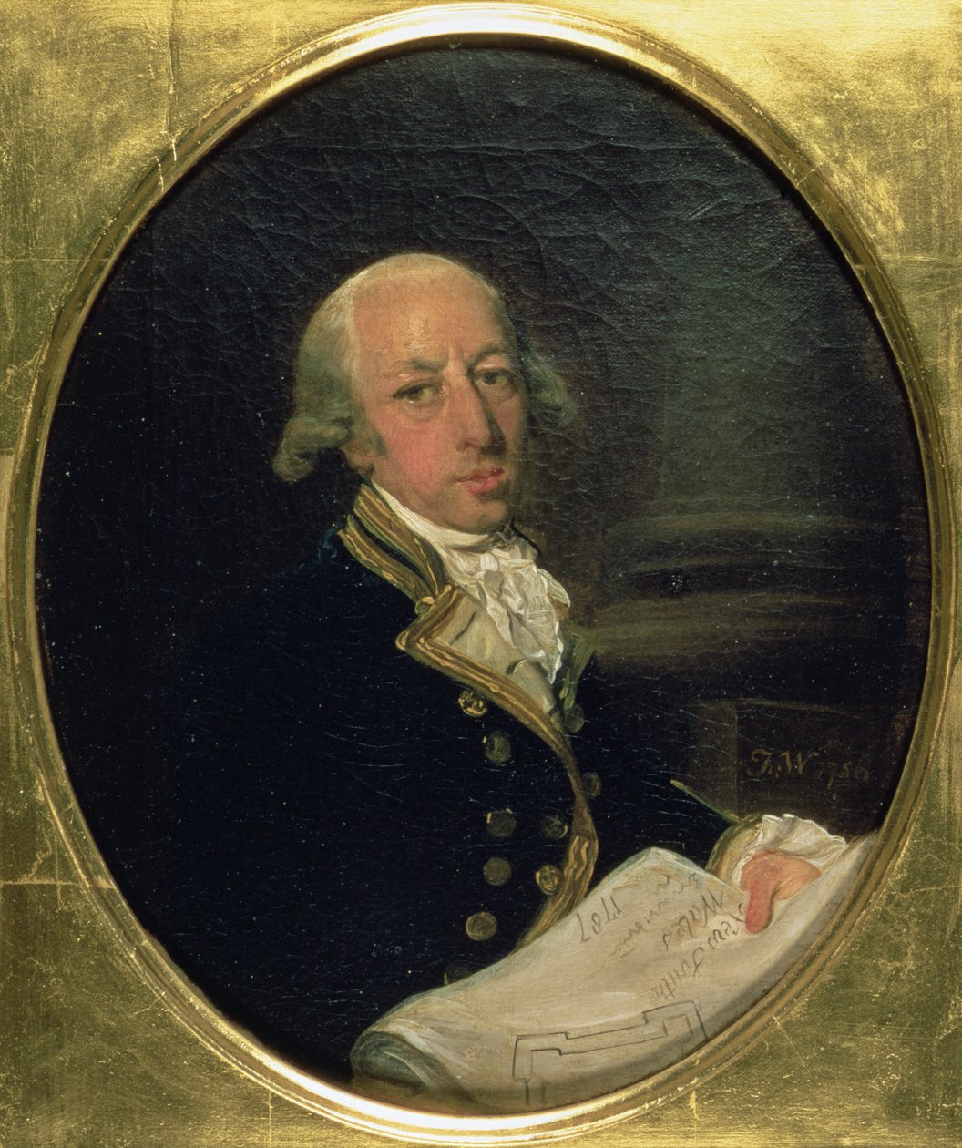 Portrait of Arthur Phillip, Commander of the First Fleet in 1788 ...