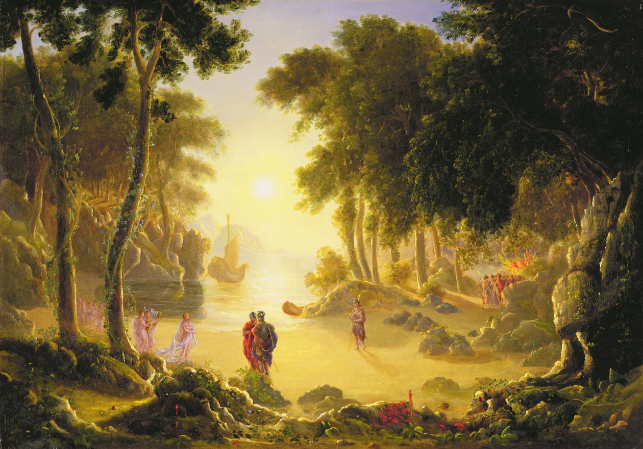 The Enchanted Island by Francis Danby: Buy fine art prints
