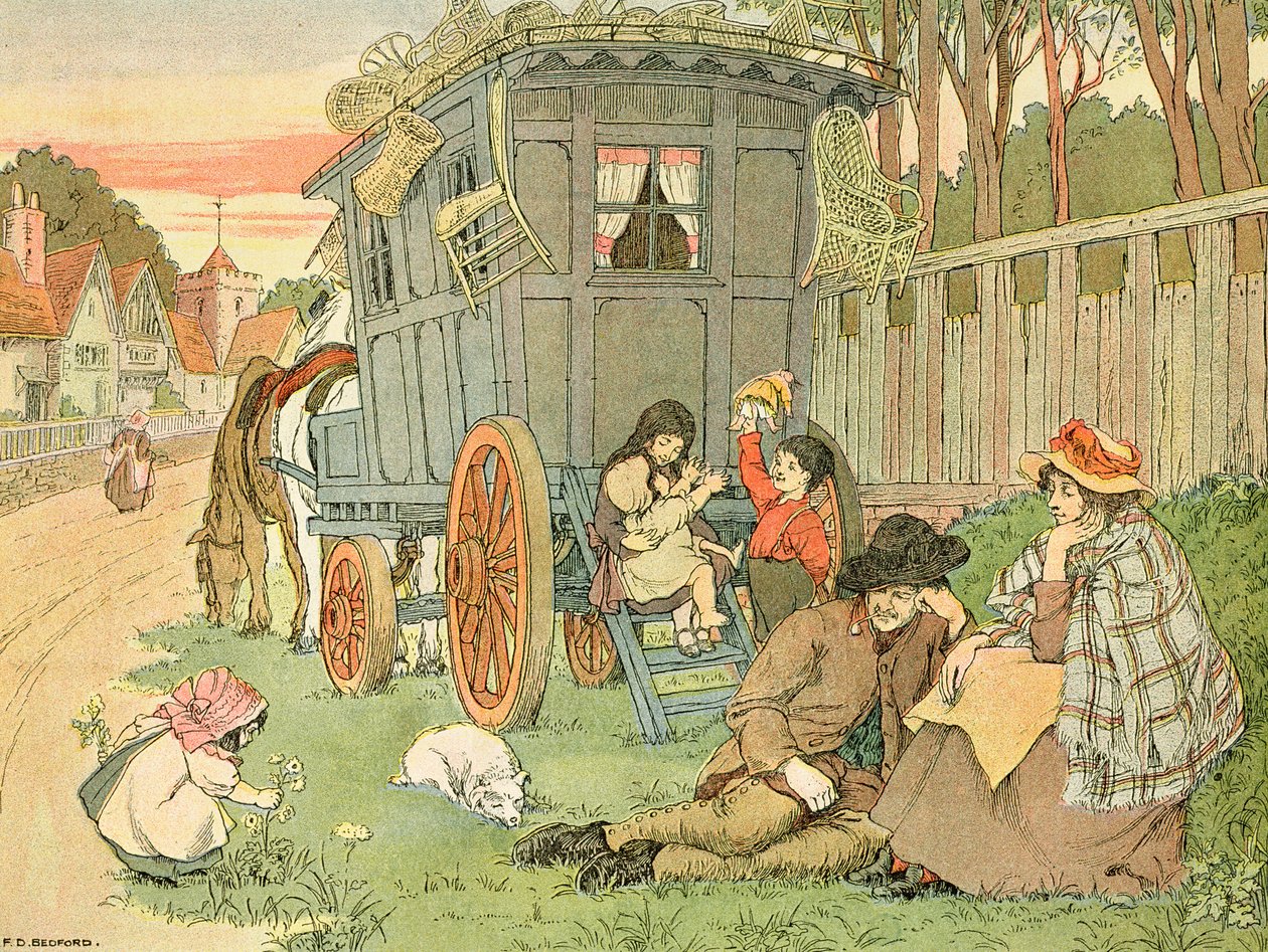The Gypsy Caravan, from 'The Book of Shops'