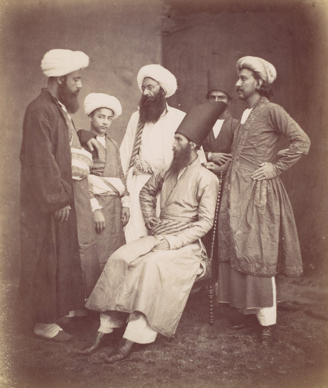 Six East Indian Men by Francis Frith: Buy fine art print