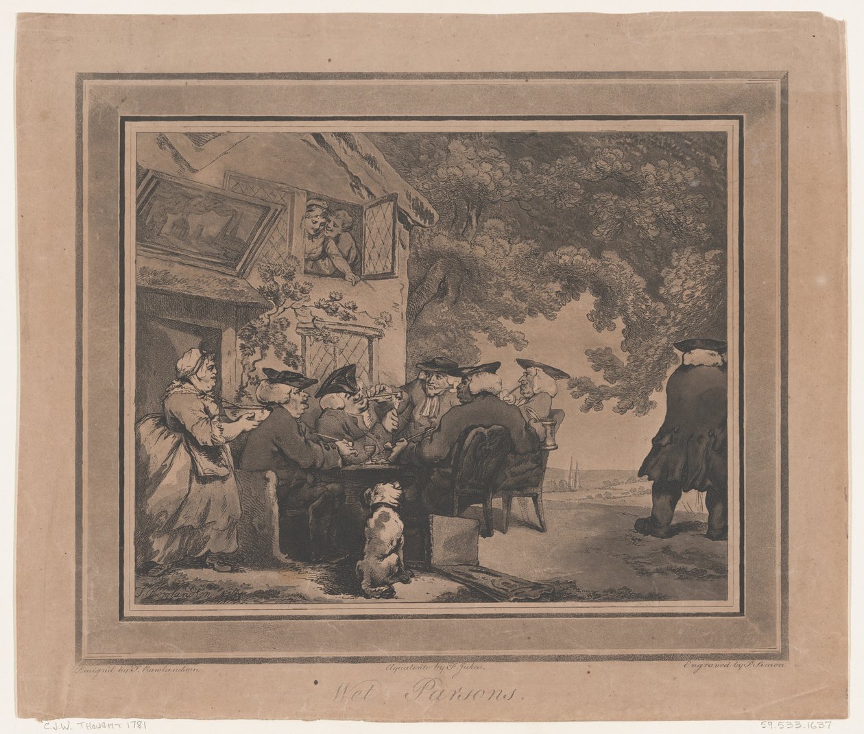 Wet Parsons by Francis Jukes: Premium art reproduction