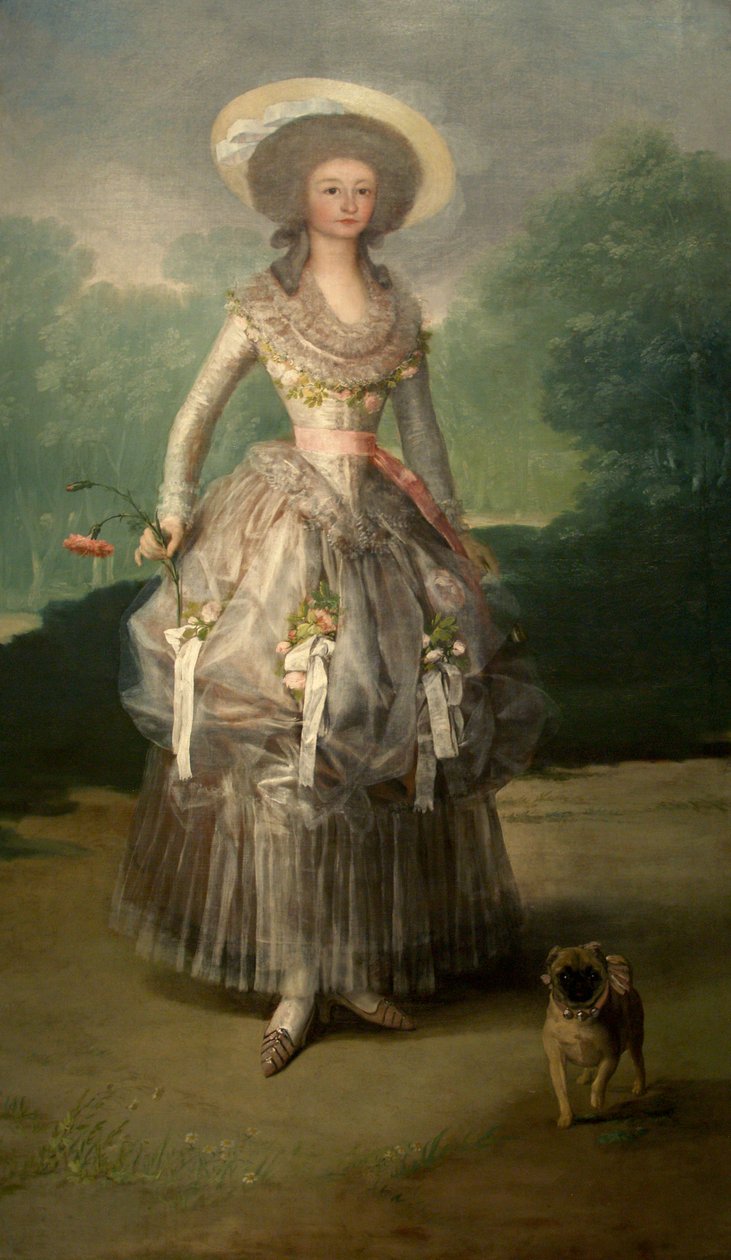 Portrait of María Ana de Pontejos y Sandoval