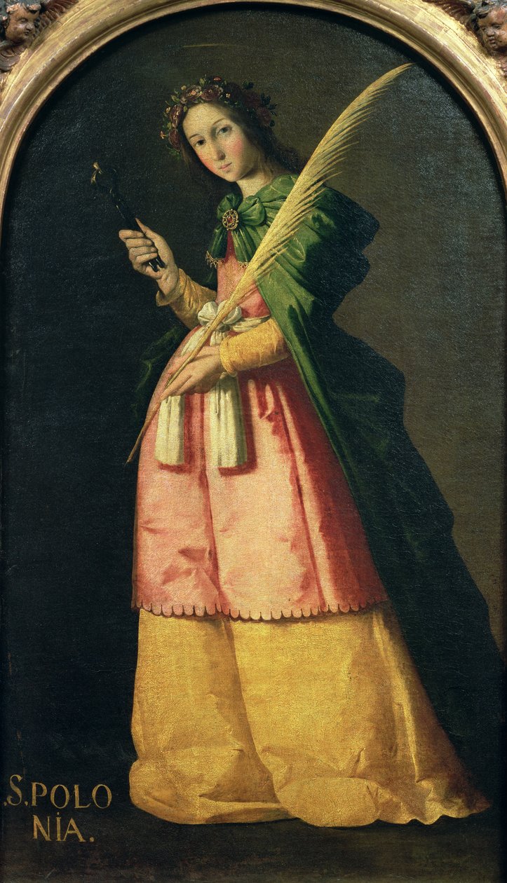 St. Apollonia by Francisco de Zurbaran: Buy fine art print