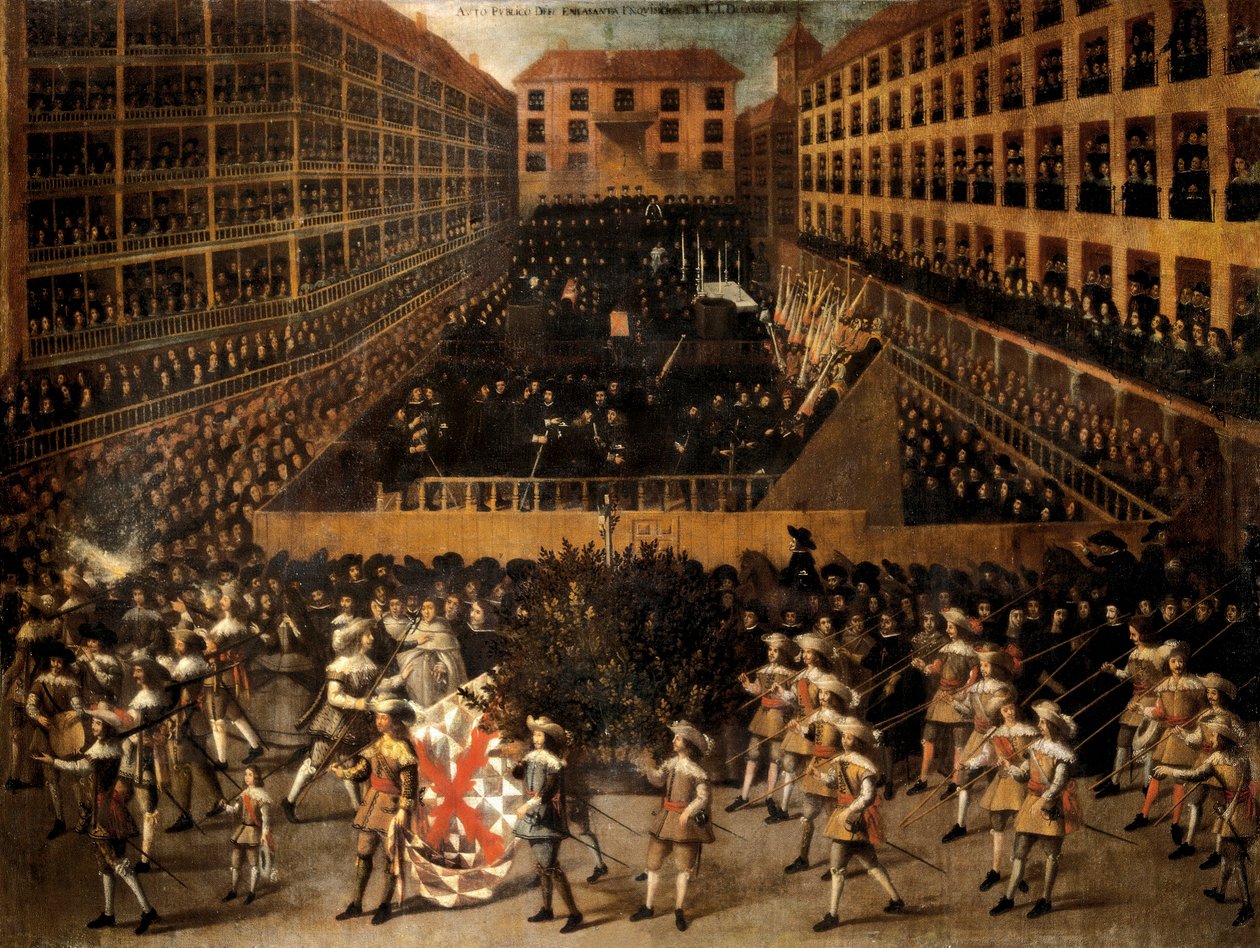 Inquisition Process, Auto-da-fé by Francisco Rizi