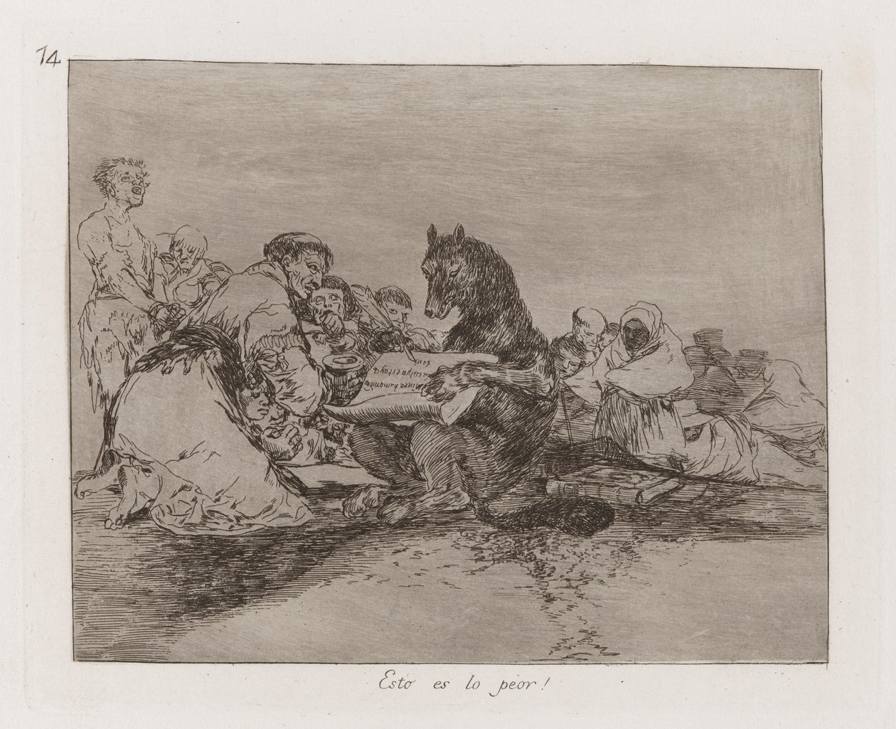 That Is the Worst of It!, Plate 74 from The Disasters of War
