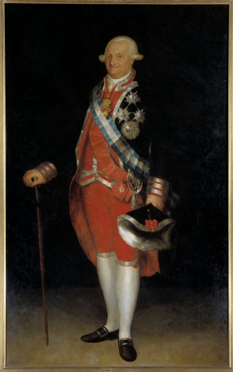 Portrait of Charles IV, King of Spain by Francisco de Goya
