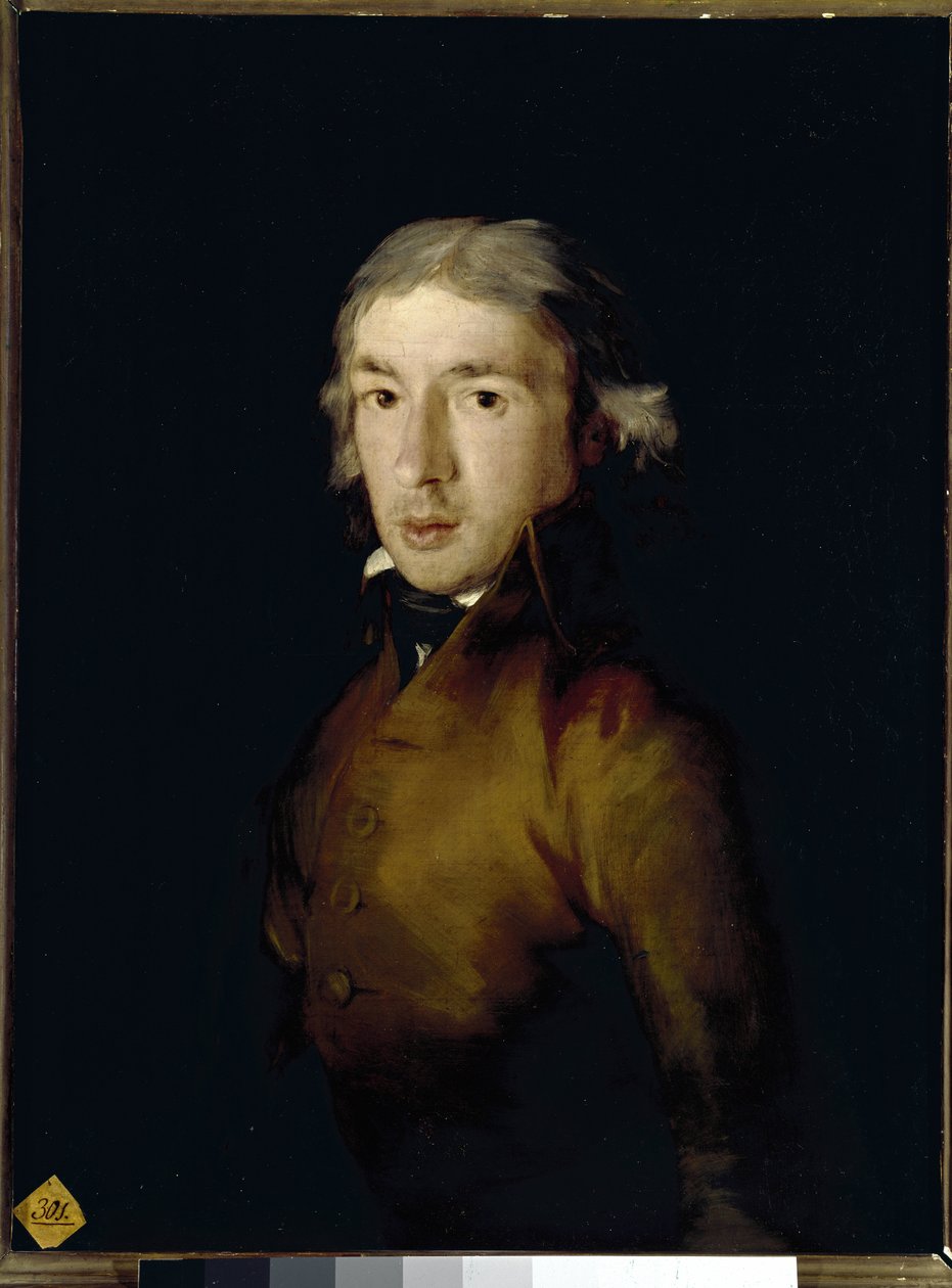 Portrait of Leandro Fernandez de Moratin, Spanish Poet and Playwright