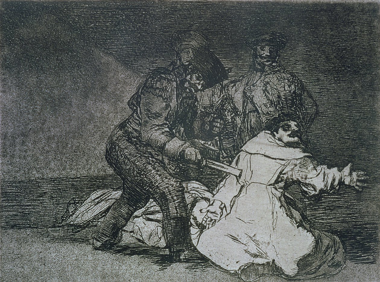 This is Bad, Plate 46 of 'The Disasters of War'