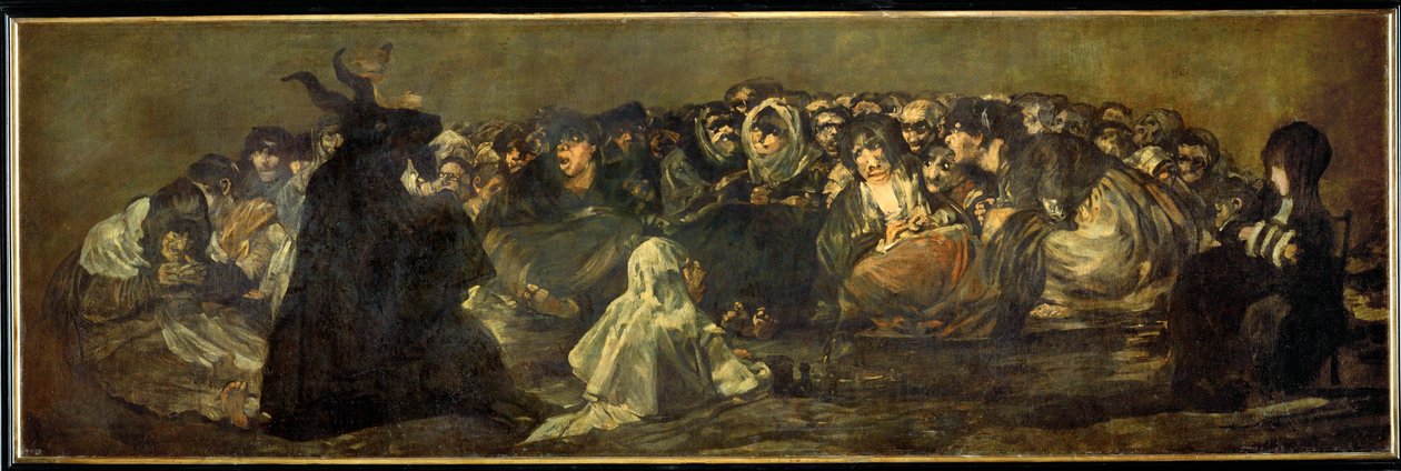 Witches' Sabbath by Francisco Jose de Goya y Lucientes
