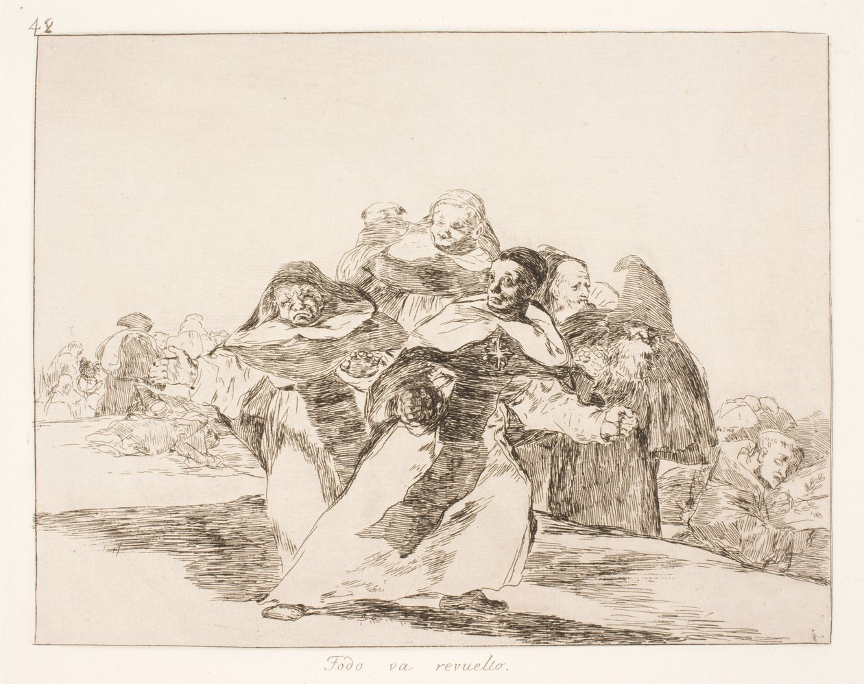 Everything Goes Awry (42) by Francisco de Goya