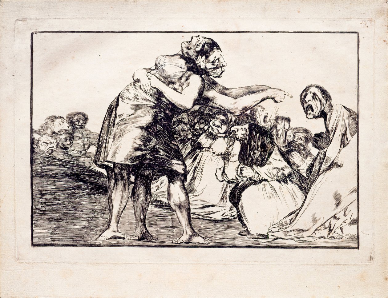 Disorderly Folly from the Series Los Disparates Follies, 1815-1819
