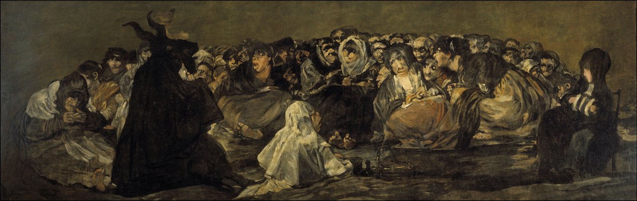 Witches' Sabbath or The Great He-Goat by Francisco de Goya