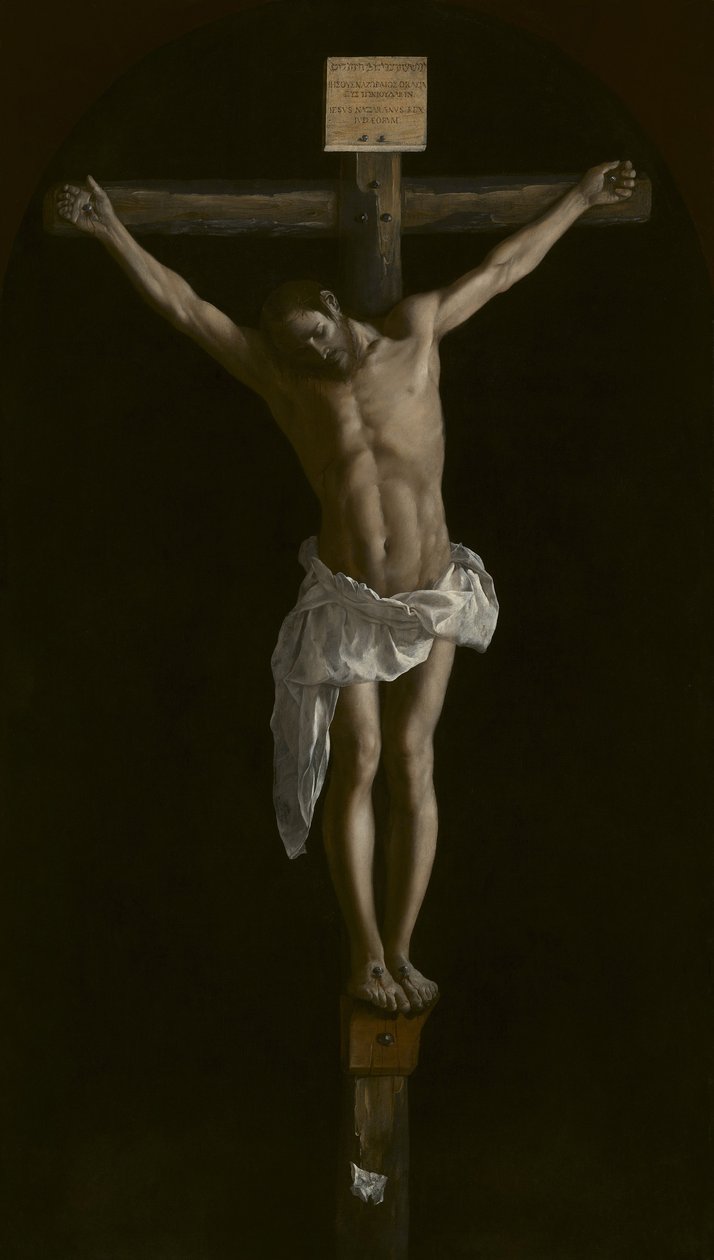The Crucifixion by Francisco de Zurbaran: Fine art print