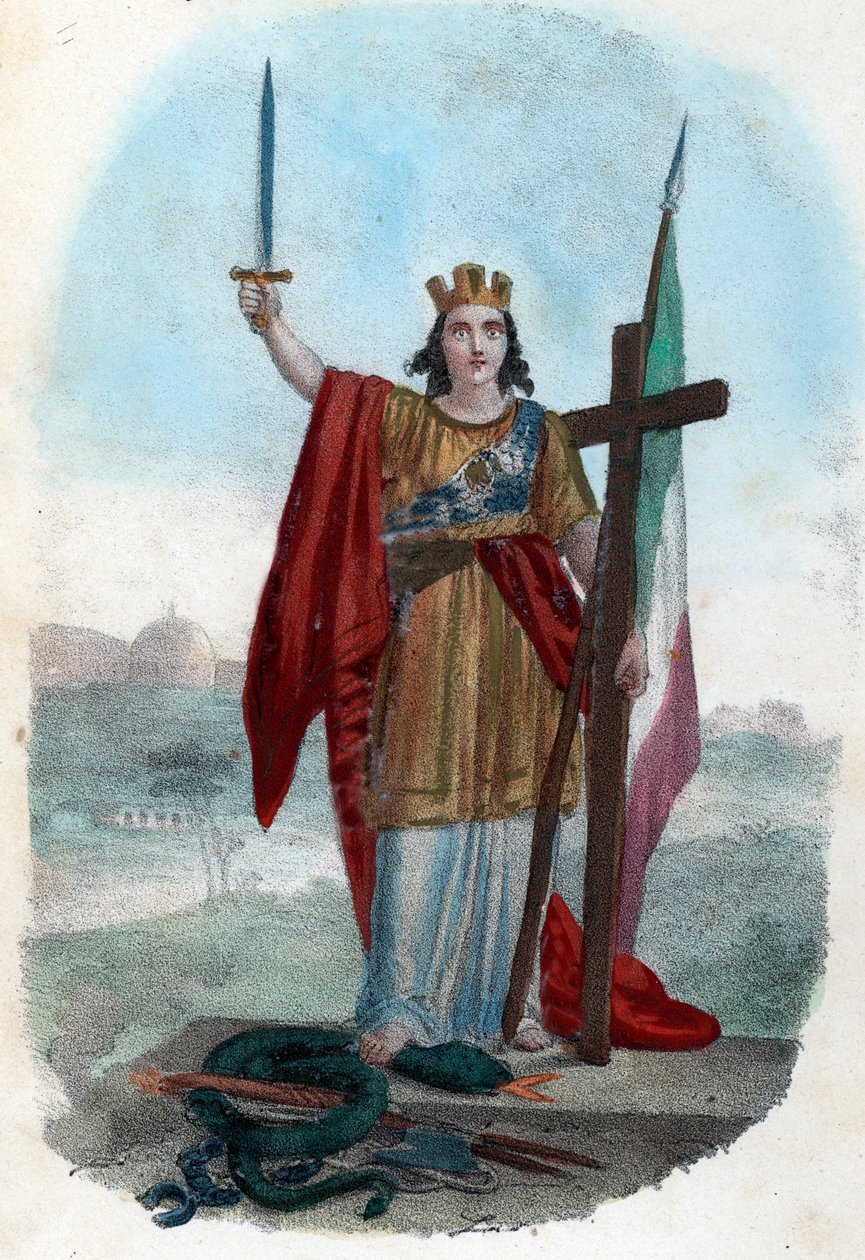 Allegorical Representation of Triumphant Italy