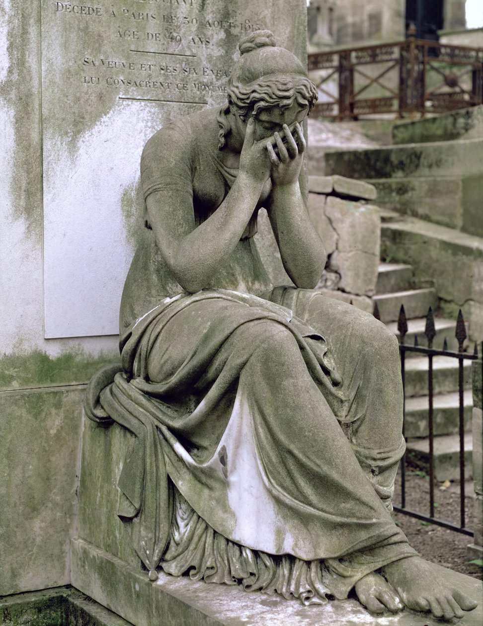 Figure of Grief, from the tomb of Pierre Gareau