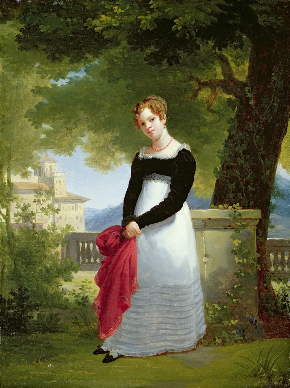 Portrait of Adelaide-Sophie Cleret, c.1817