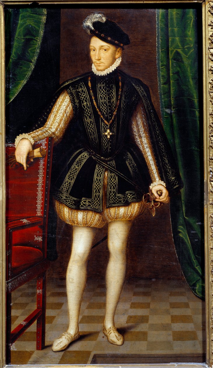 Portrait of Charles IX, King of France