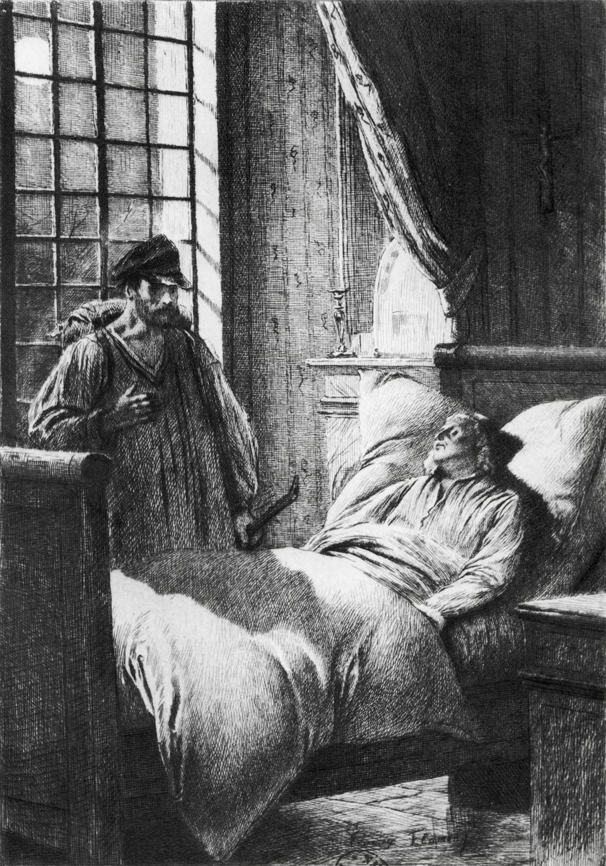 Illustration from Les Miserables by Victor Hugo