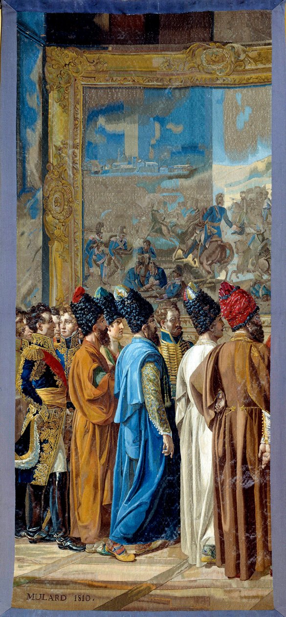 Napoleon I Received at the Castle of Finkenstein in Poland