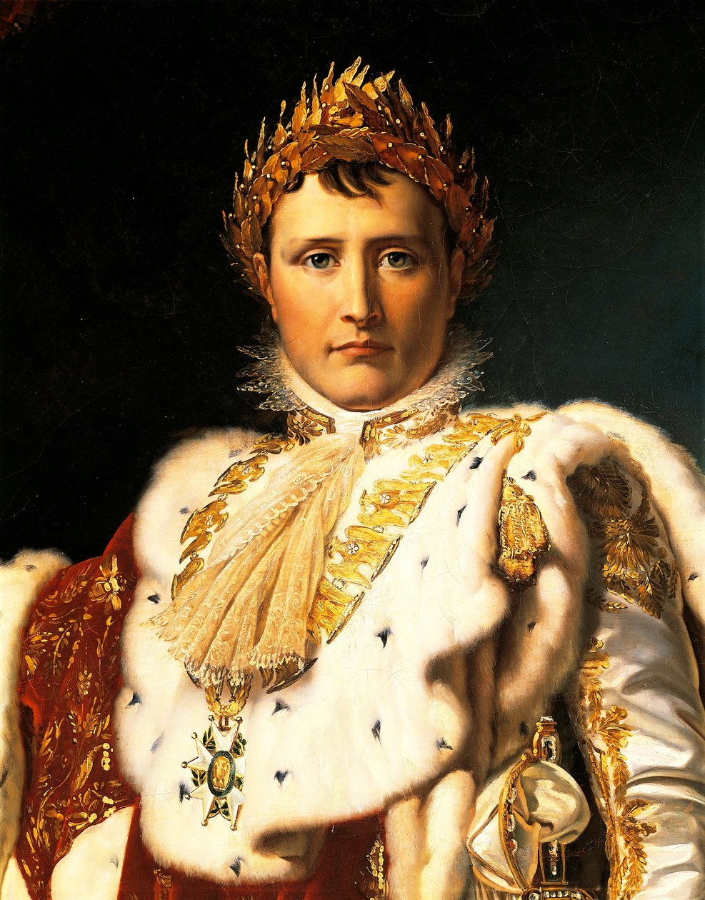 Napoleon Bonaparte in Emperor's Robes, ca 1805