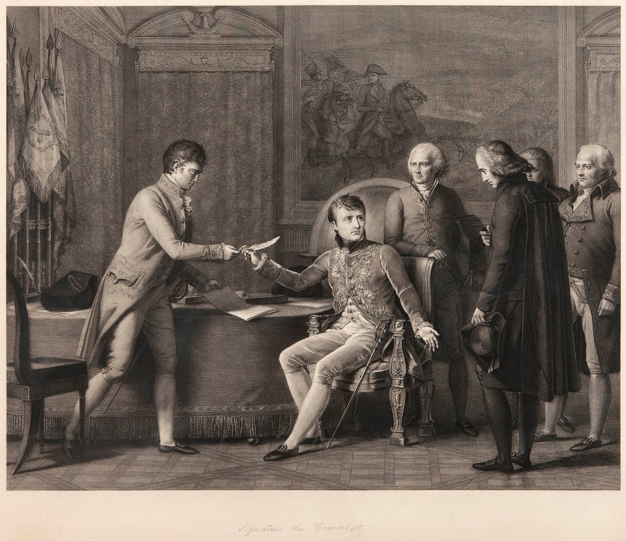 The Signing of the Concordat between France and the Holy See on 15th ...