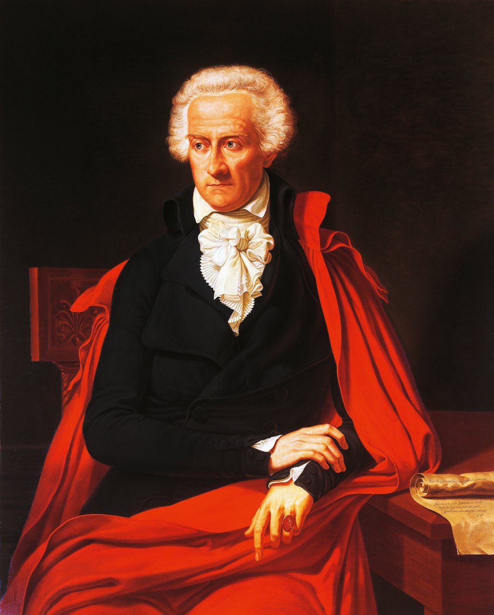 Portrait of Vittorio Alfieri by Francois-Xavier Fabre