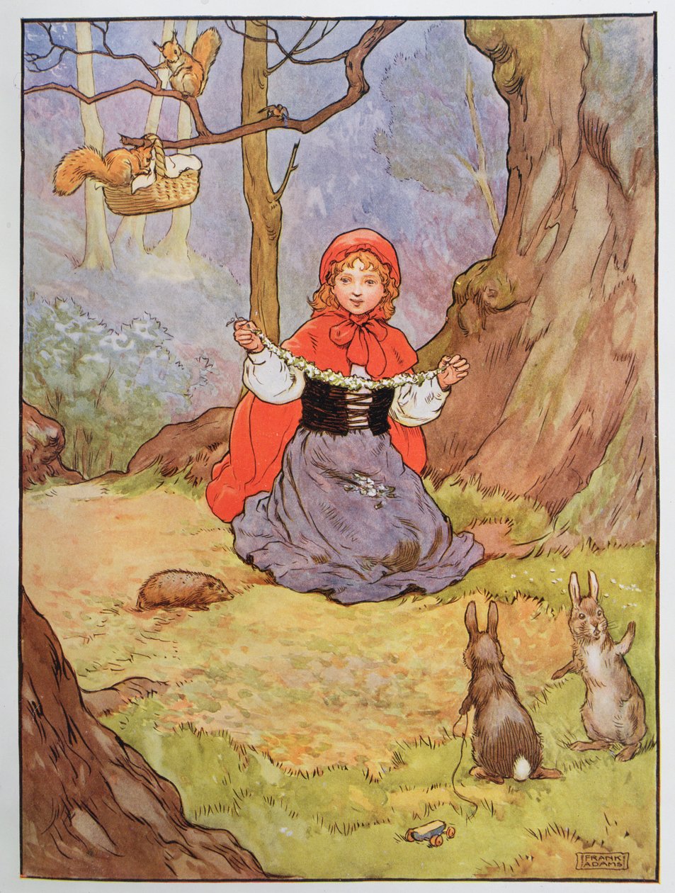 Little Red Riding Hood, Illustration from 'The Beautiful Book of ...