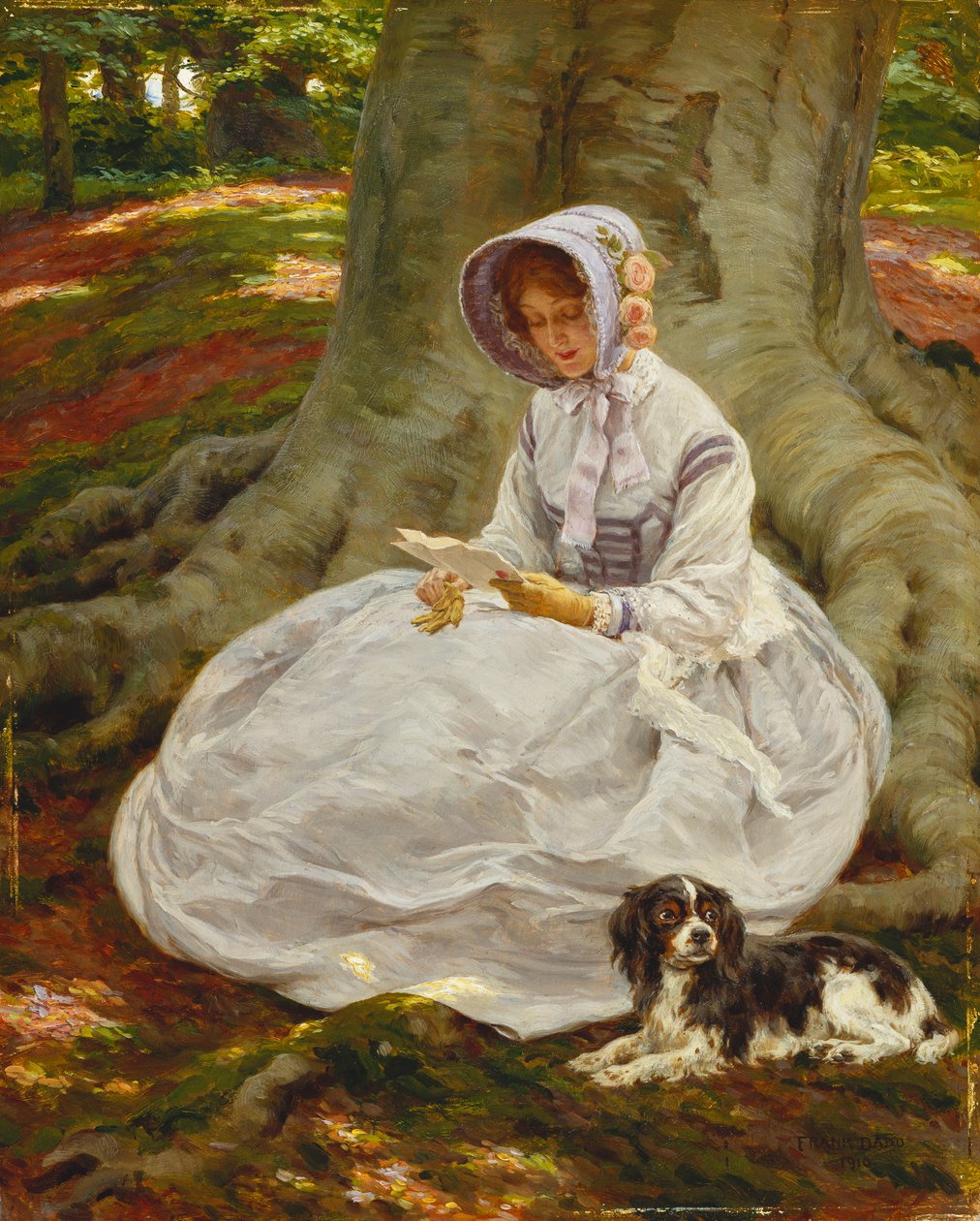 The Letter by Frank Dadd: Highest-quality art reproduction