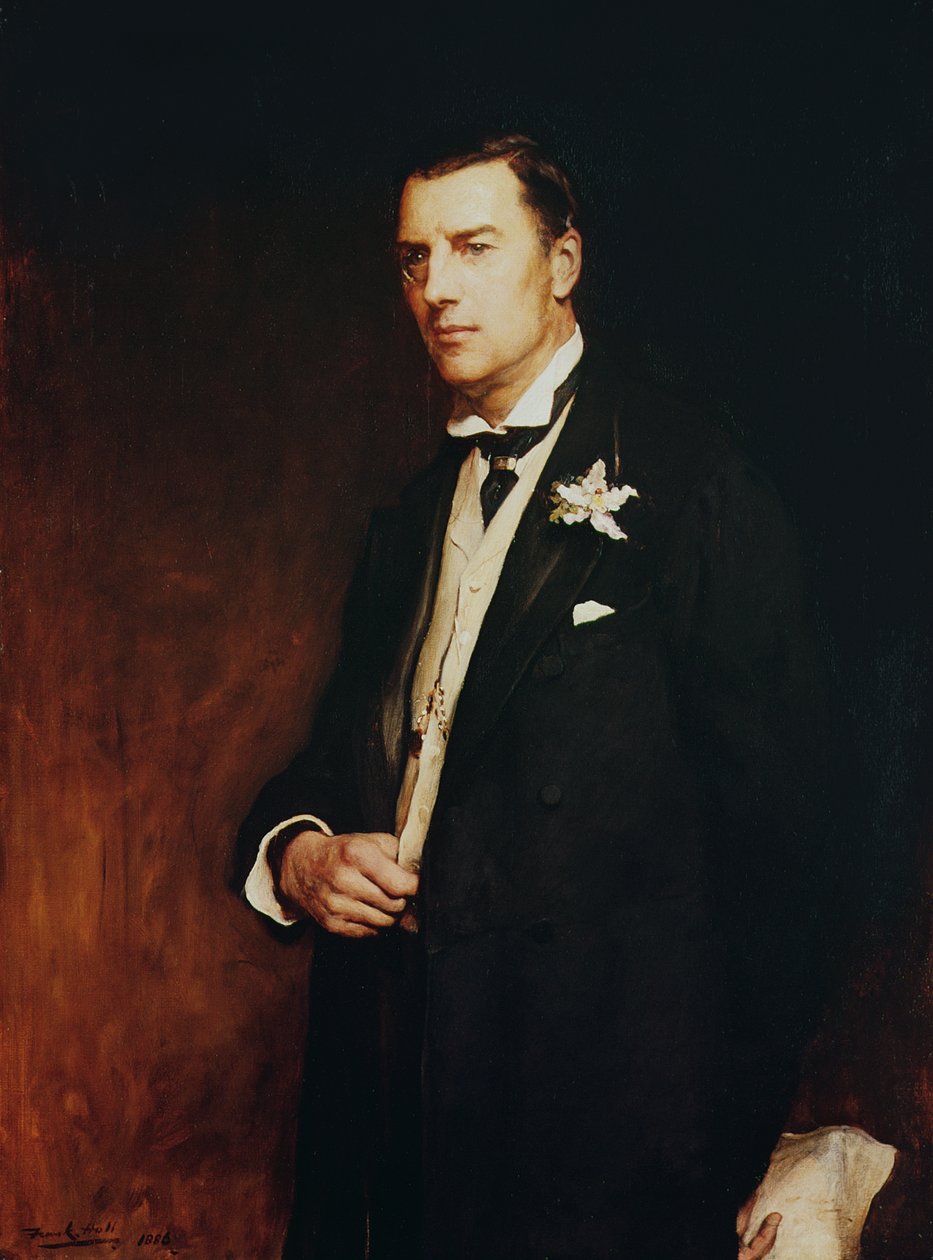 Portrait of Joseph Chamberlain, 1886 by Frank Holl