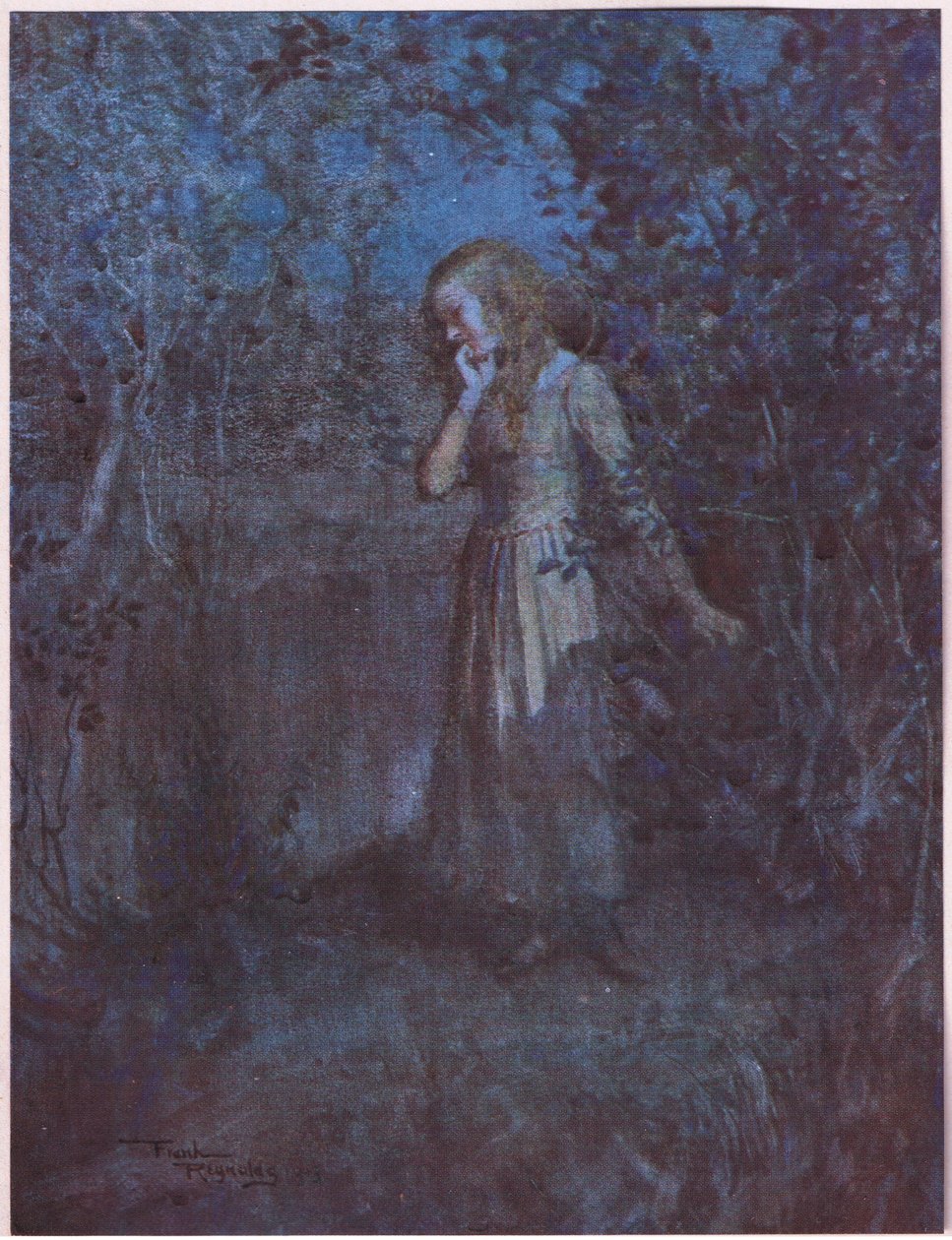 Light had faded into darkness and evening deepened into night, c.1920