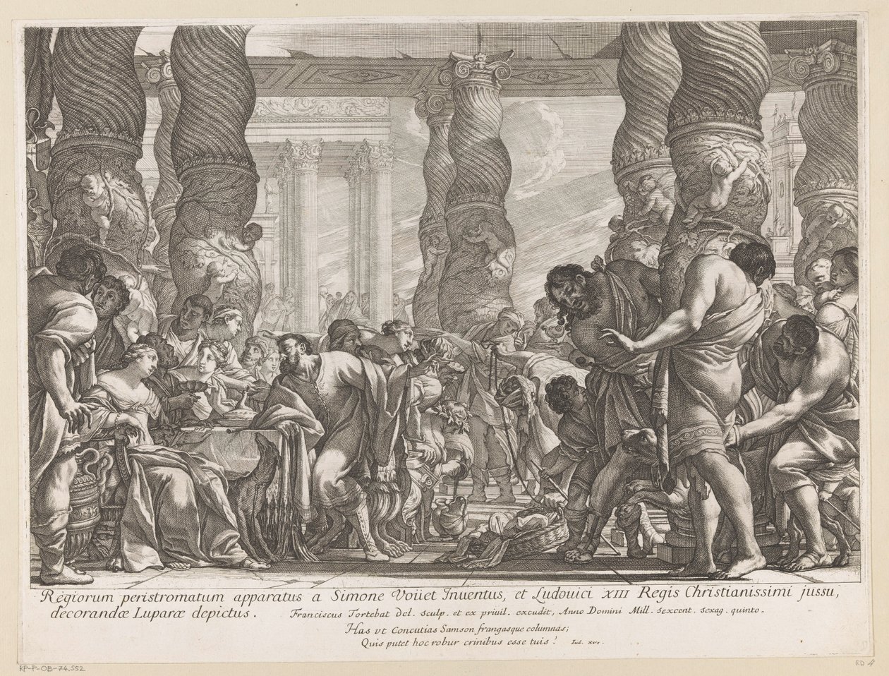 Samson Pillars Temple Samson Prisoner Philistines Destroys Temple