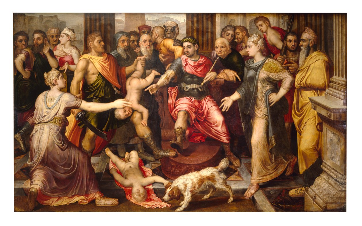 Judgment of Solomon by Frans Floris: Buy fine art print