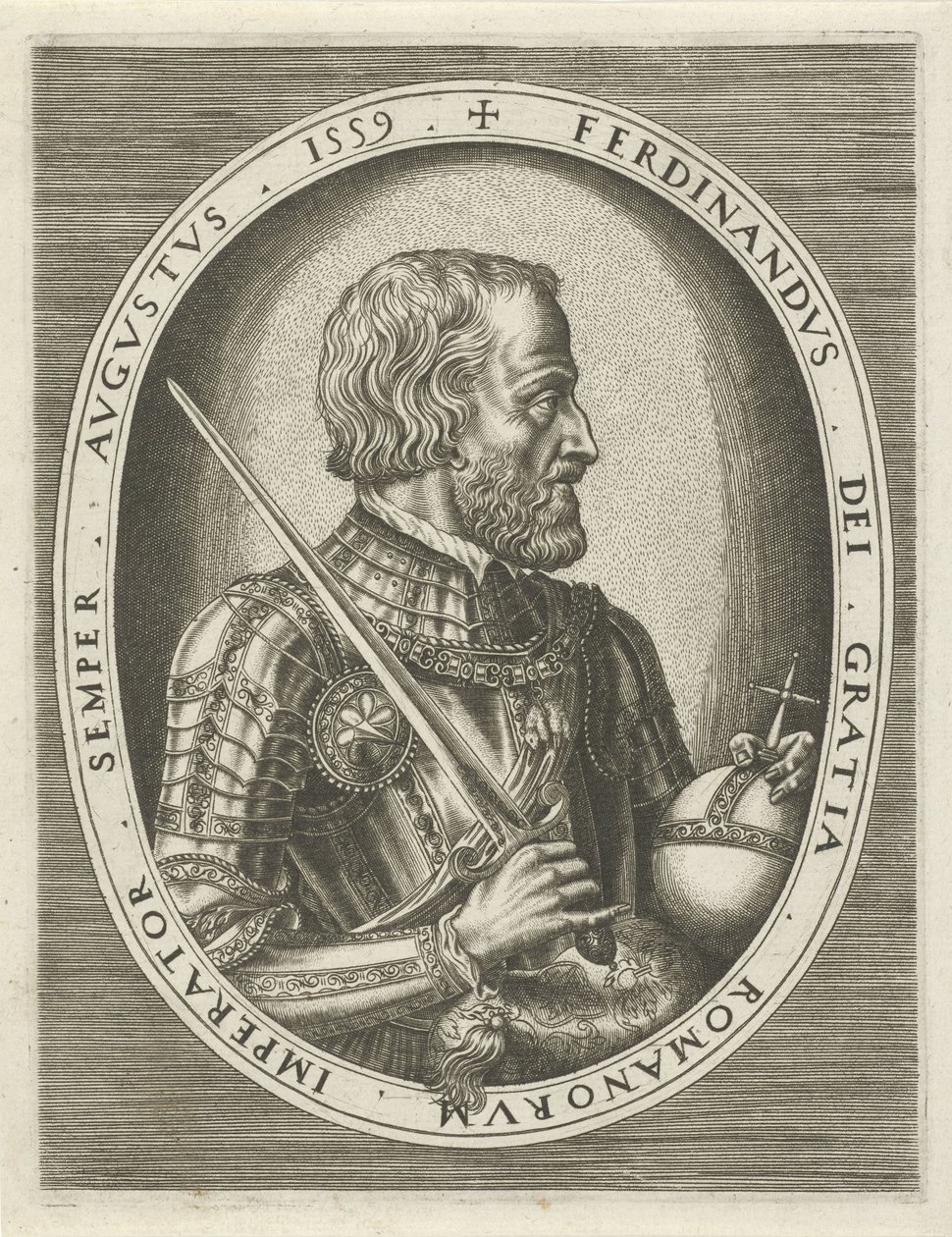 Portrait of Ferdinand I of Habsburg, German Emperor