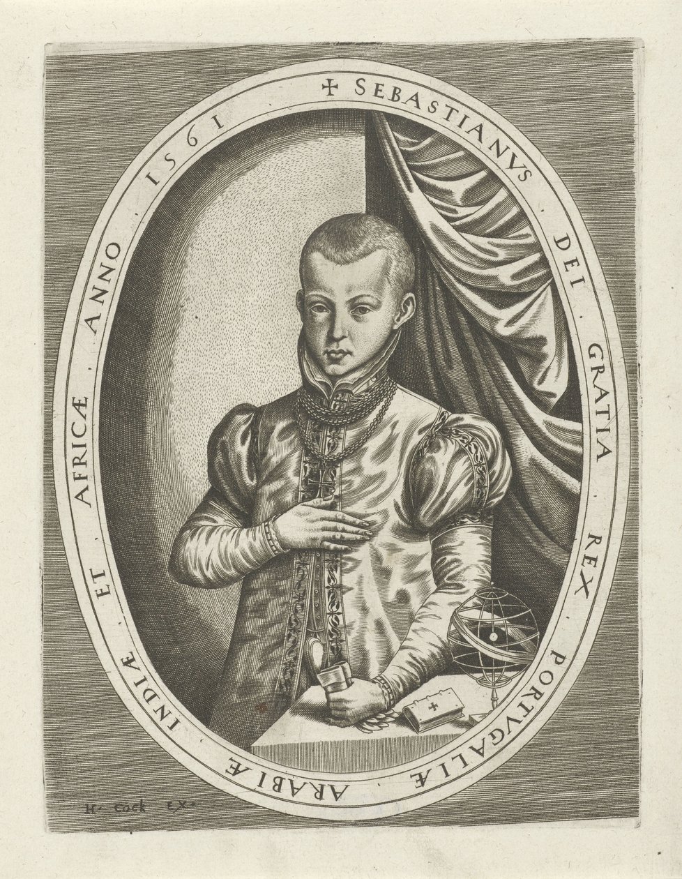 Portrait of Sebastian I of Portugal (Portraits of Kings, Queens ...