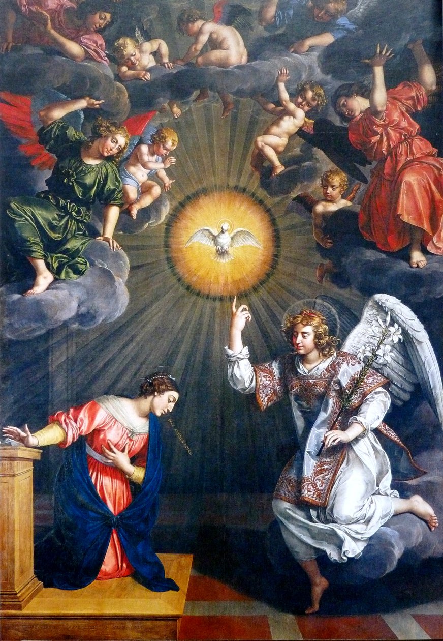 Annunciation by Frans Pourbus the Younger: Fine art print