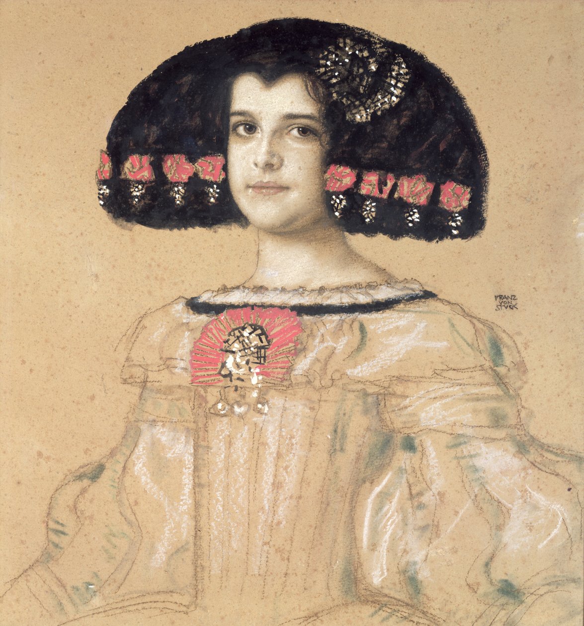 Portrait of Mary, the Artist's Daughter, c.1908