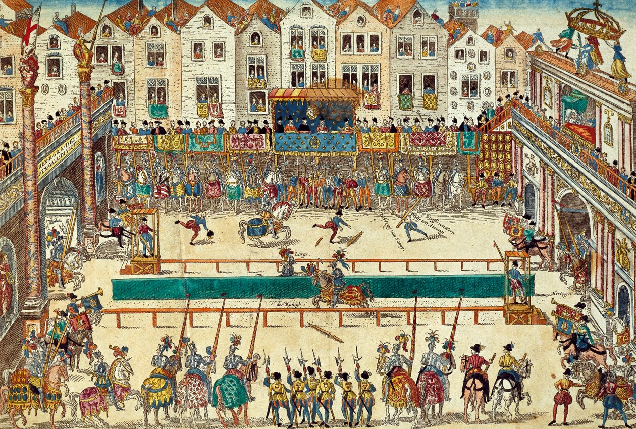 Henry II of France Mortally Wounded, June 30